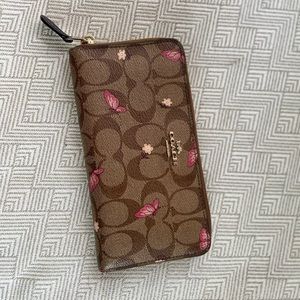 Coach | Bags | Coach Medium Zip Around Butterfly Wallet Coach Butterfly ...